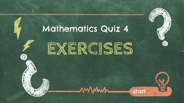 Mathematics Quiz 4_ ENG | Genially