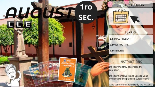 AUGUST - 1RO SEC | Genially