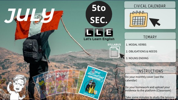 JULY - 5TO SEC | Genially