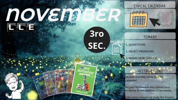 NOVEMBER - 3RO SEC | Genially