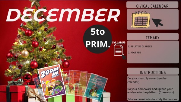 DECEMBER - 5TO PRIM | Genially