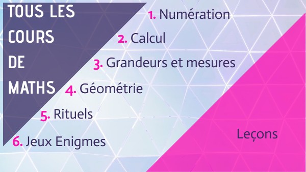 Maths - Tous les cours