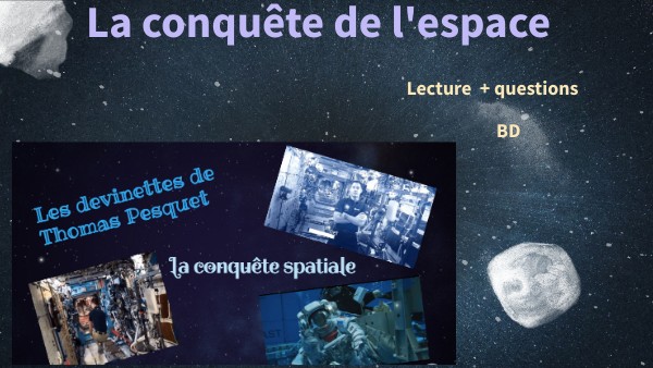 La conquête de l'espace
