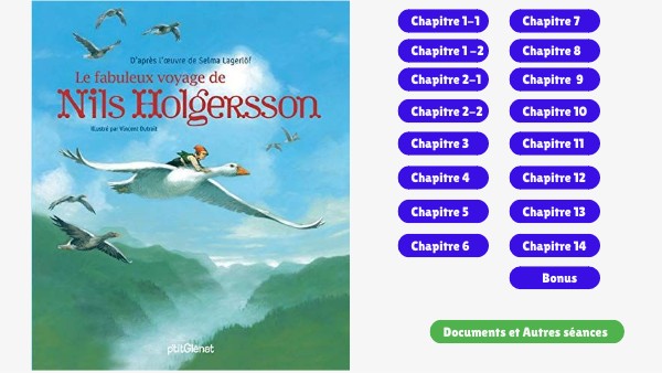 Le voyage de Nils Holgersson | Genially