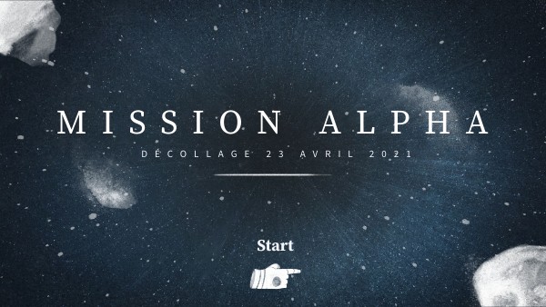 Mission Alpha - 23 avril