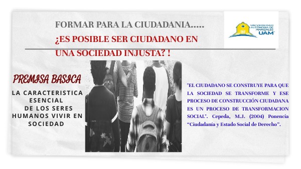 CIUDADANIA PRACTICA SOCIAL P&C