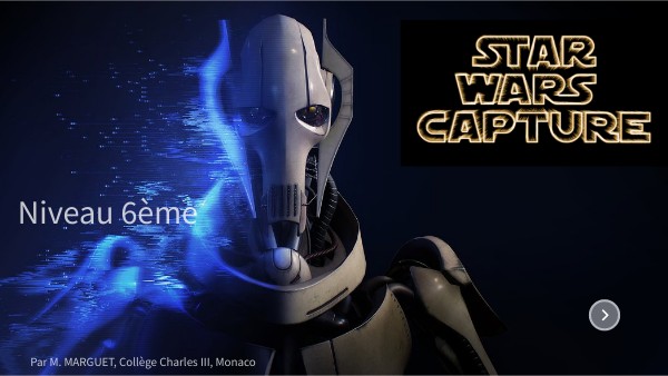 Star Wars Capture 6ème | Genially