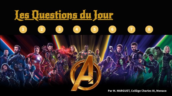 Questions du jour 4ème N1