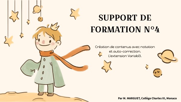 Formation 4 : Contenu avec Notation | Genially