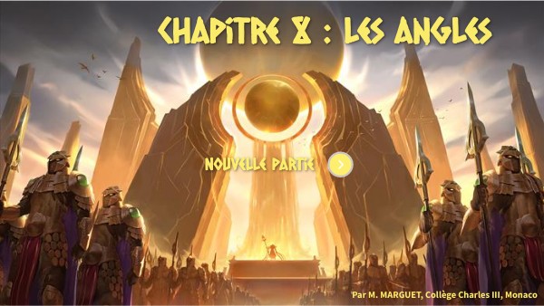 Chap 8 : Les Angles 6eme | Genially