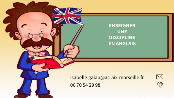 ENSEIGNER UNE DISCIPLINE EN LANGUE | Genially
