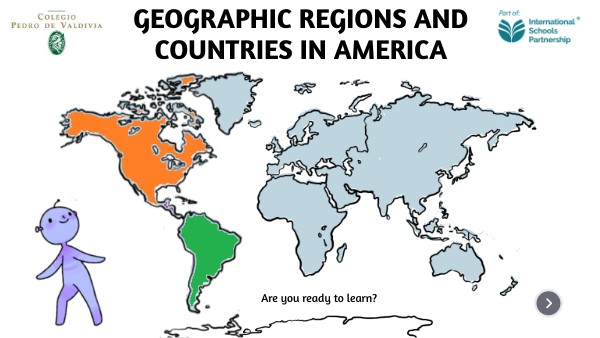 geographic regions and countries of america | Genially