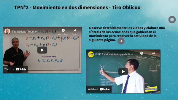 TP2 Cinemática | Genially