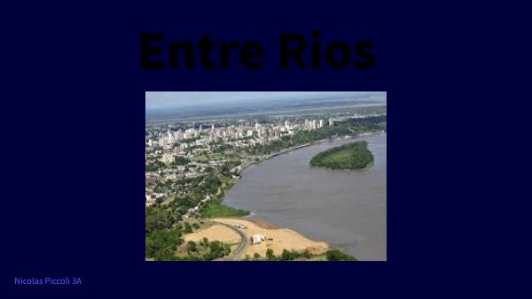 Presentacion de Entre Rios