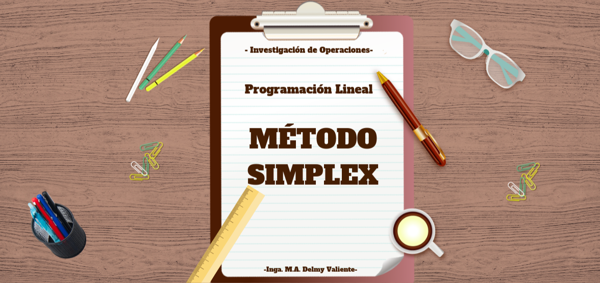 IO 3. Método Simplex | Genially
