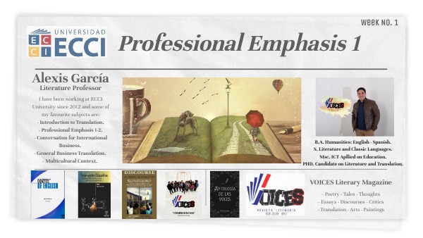 PROFESSIONAL EMPHASIS 1 | Genially