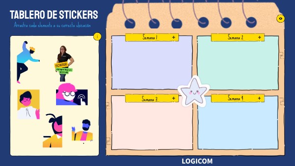 Stickers Semanales | Genially