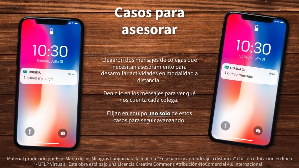 Casos para asesorar | Genially