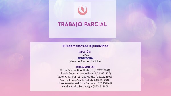 Trabajo Parcial | Genially