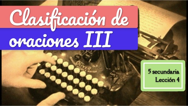 5 sec. Leng. Lecc 4. IV B | Genially