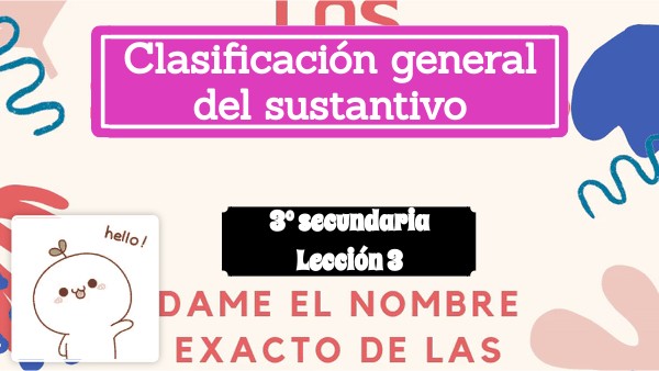 3 sec. Leng. lecc 3. IIB