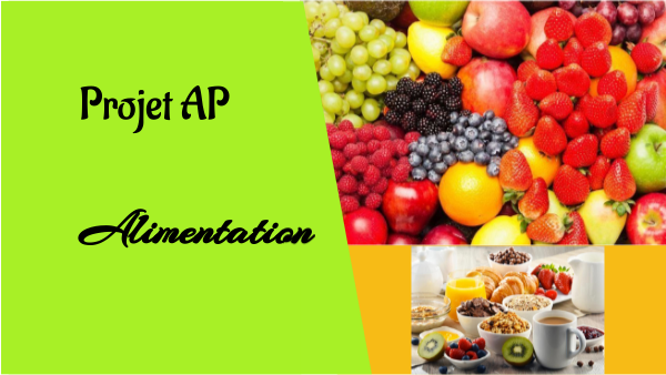 Projet alimentation copie