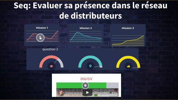 Evaluer perf dans réseau distributeurs | Genially