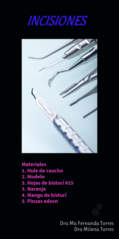 INCISIONES PRACTICA
