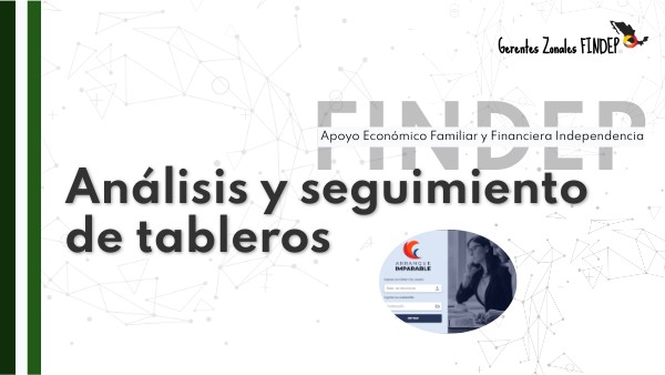 ANÁLISIS Y SEGUIMIENTO DE TABLEROS - ARRANQUE IMPARABLE | Genially