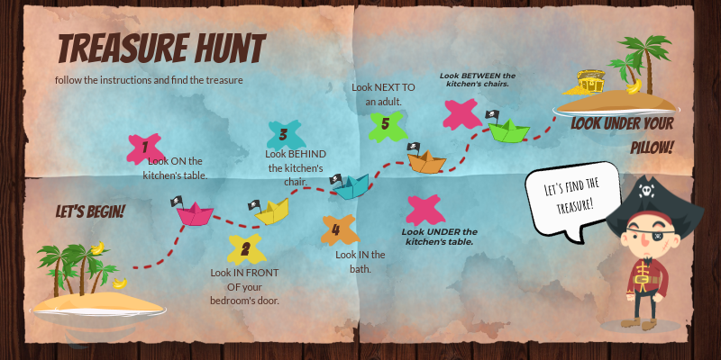 Treasure hunt 2nd | Genially