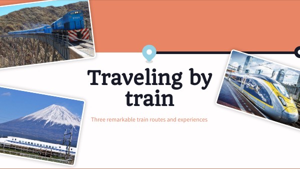 Traveling by train | Genially