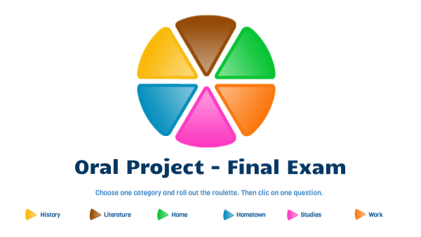 Oral Project: Final Exam