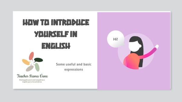How to introduce yourself in English | Genially