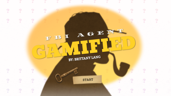 FBI Agent Gamified by Brittany Lang