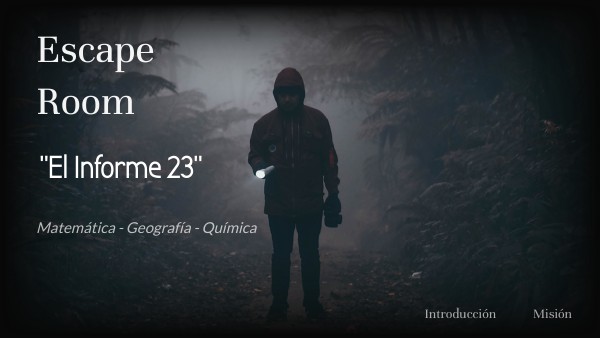 2021 - Escape Room 3°4 | Genially