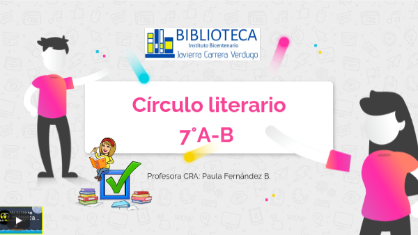 Círculo literario 7°A-B | Genially