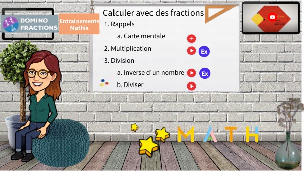 4_Calculer avec des fractions | Genially