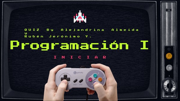 QUIZ PROGRAMACION I | Genially