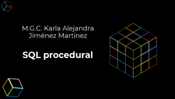 SQL procedural | Genially