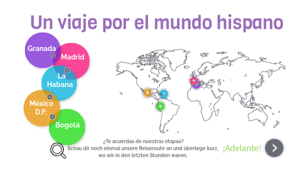 Un viaje por el mundo hispano | Genially