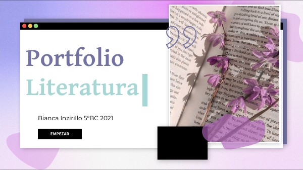 Portfolio- Bianca Inzirillo | Genially