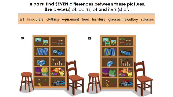 Starter 5 - speaking 2B part 2 | Genially