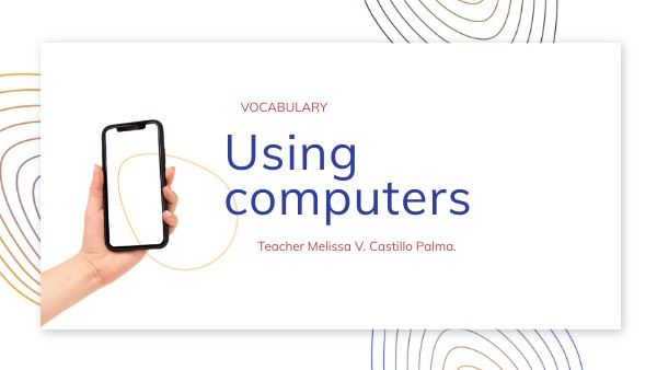 Using computers | Genially