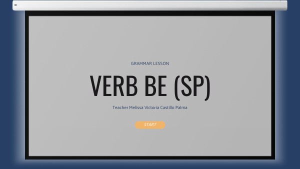 VERB BE SIMPLE PRESENT | Genially