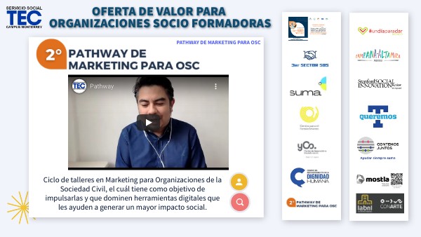 Oferta de Valor para socio formadores | Genially