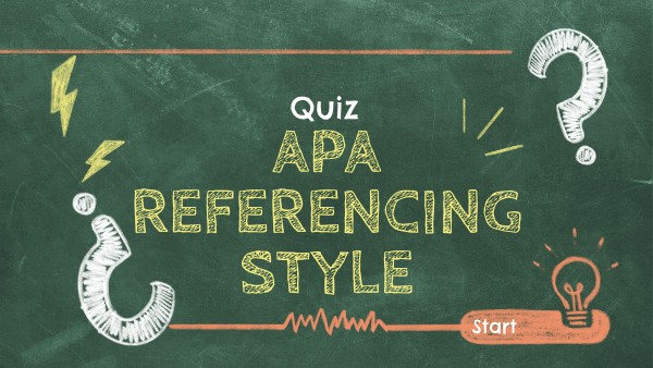 APA Quiz | Genially