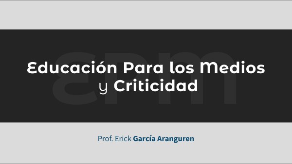 Tema 3: EPM y Criticidad | Genially