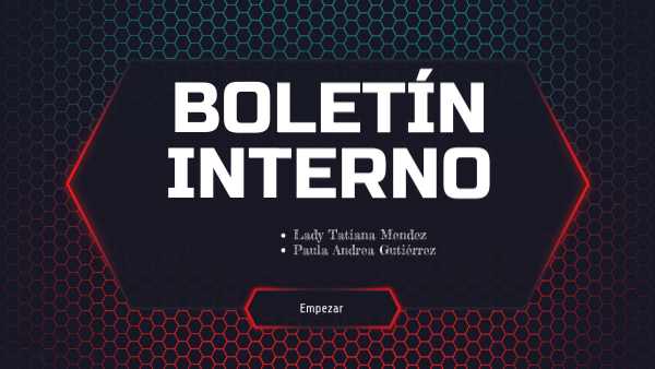 Boletín Interno | Genially