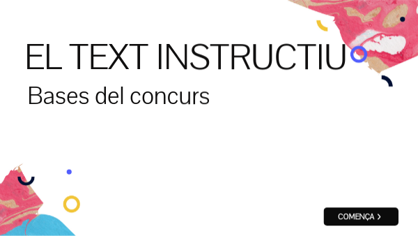 El text instructiu. | Genially