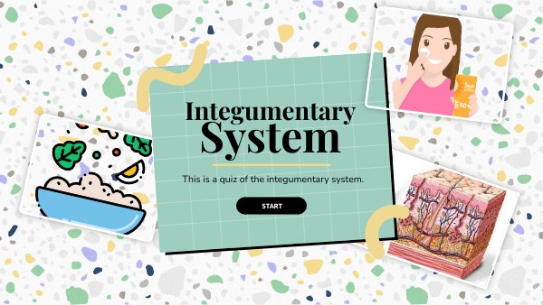 QUIZ Integumentary System
